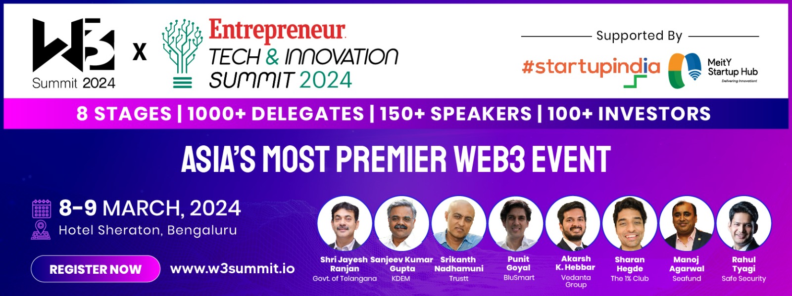 A Brighter future awaits you at Asia’s biggest Web3 Summit, the W3 Summit 2024! - TheTechly