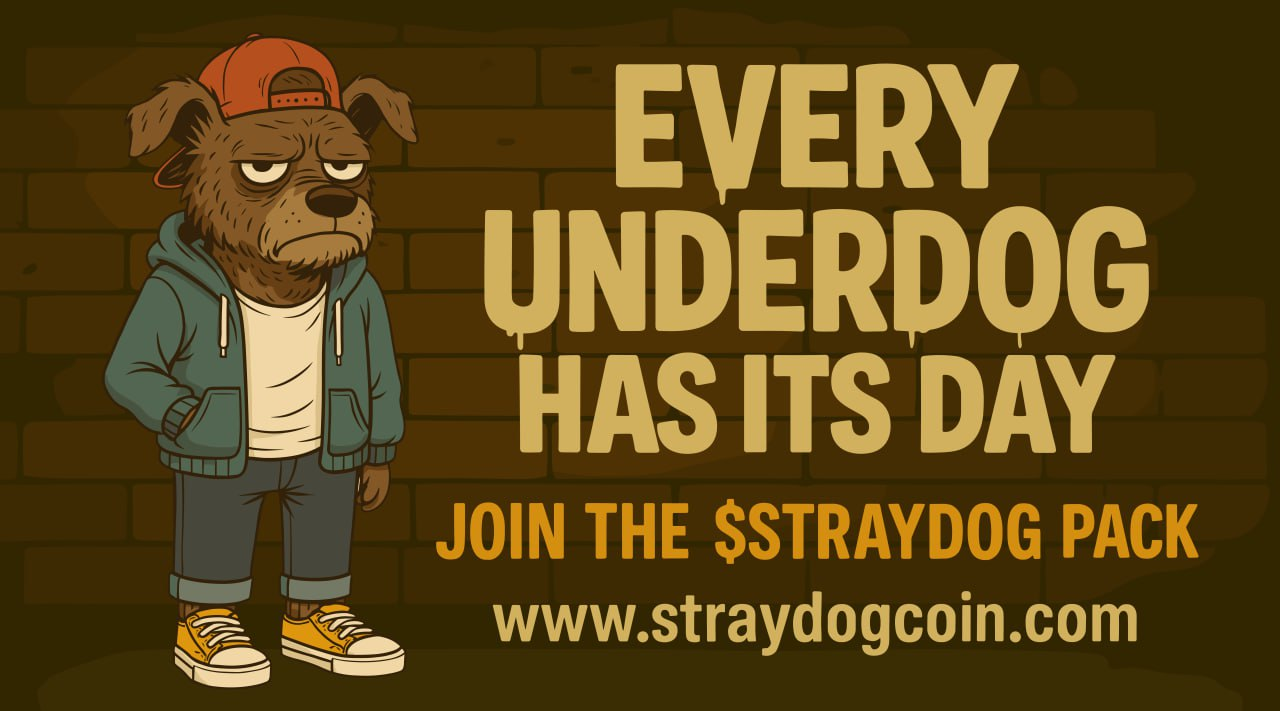 $STRAYDOG: From Scraps to Steaks… And Now Giving Back to the Pack ...